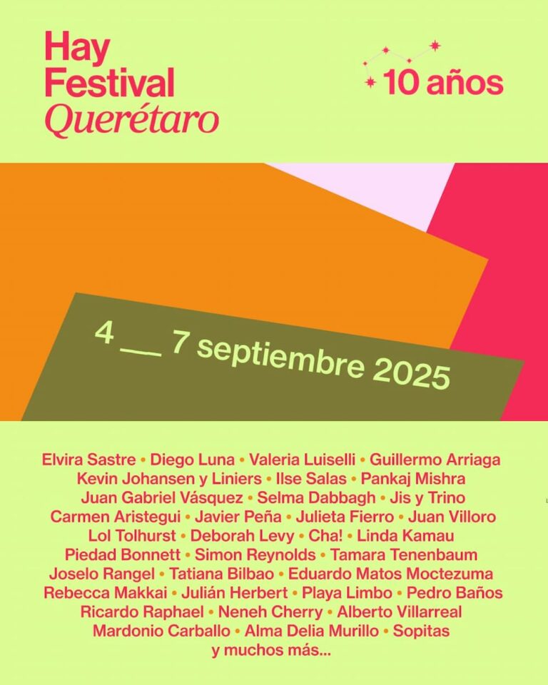 Presentan programa oficial del Hay Festival Querétaro 2025, en su ...